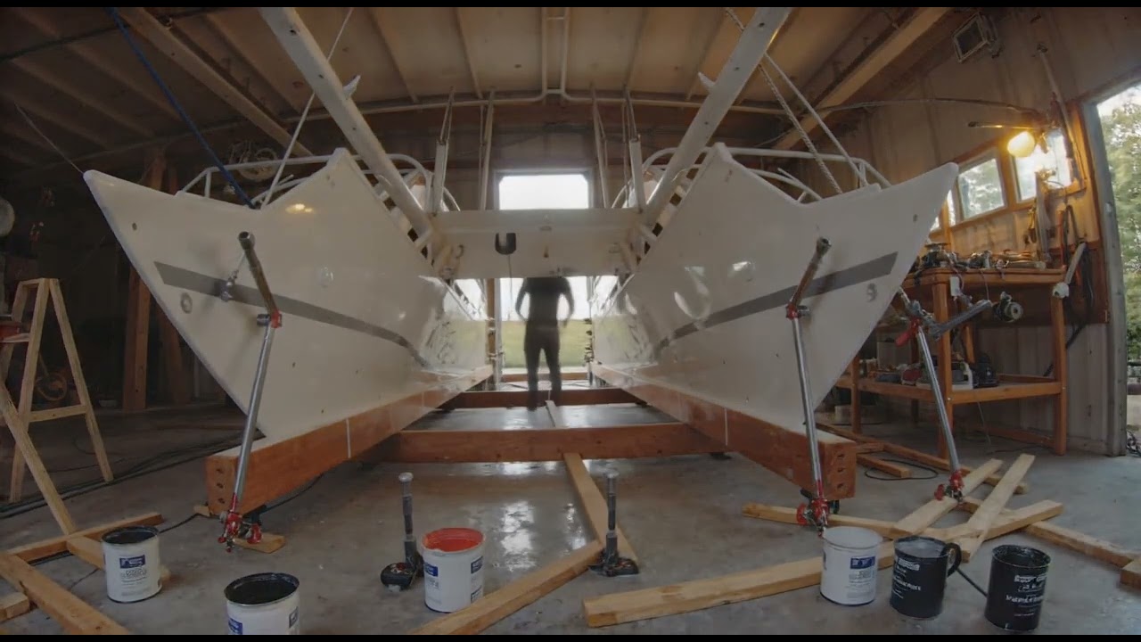 Full Size Catamaran Build from Scratch with Plans