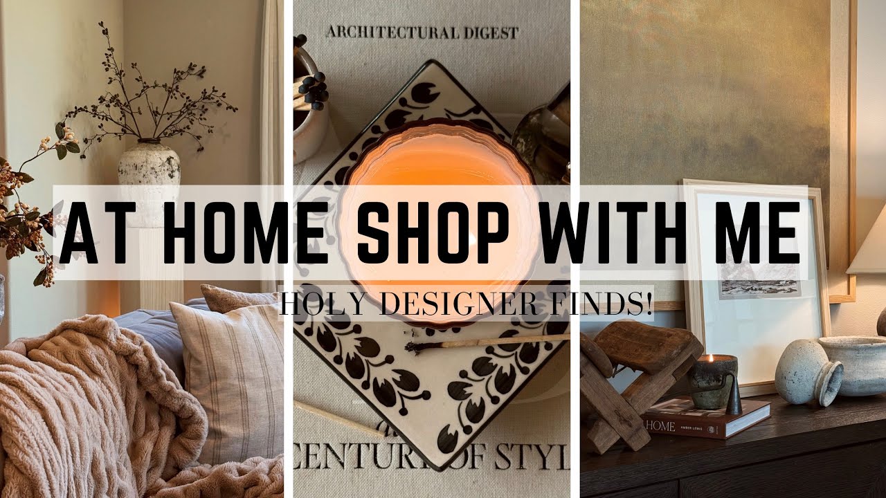 AT HOME SHOP WITH ME - HOLY DESIGNER LOOKS FOR LESS || 2026