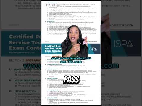 Thinking about self-studying for the CRCST exam? 📚 Here’s what you need to know! The HSPA CRCST