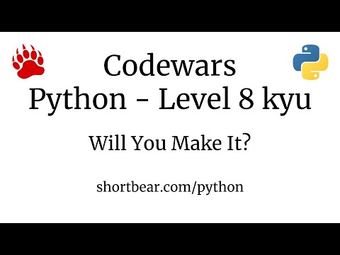 Codewars - Python - Will You Make It?