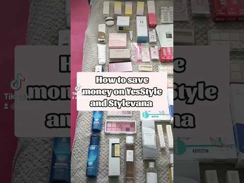 Discount code: ZEBA123 #yesstyle #stylevana #skincare #makeup #discount #giveaway #tiktok #haul