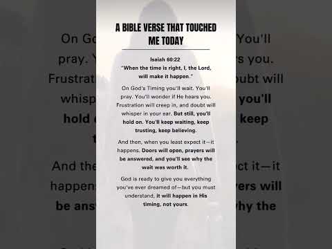 Isaiah:60:22//#love #bibleverseofthedayencouragement #bibleverseofthedaymay72023