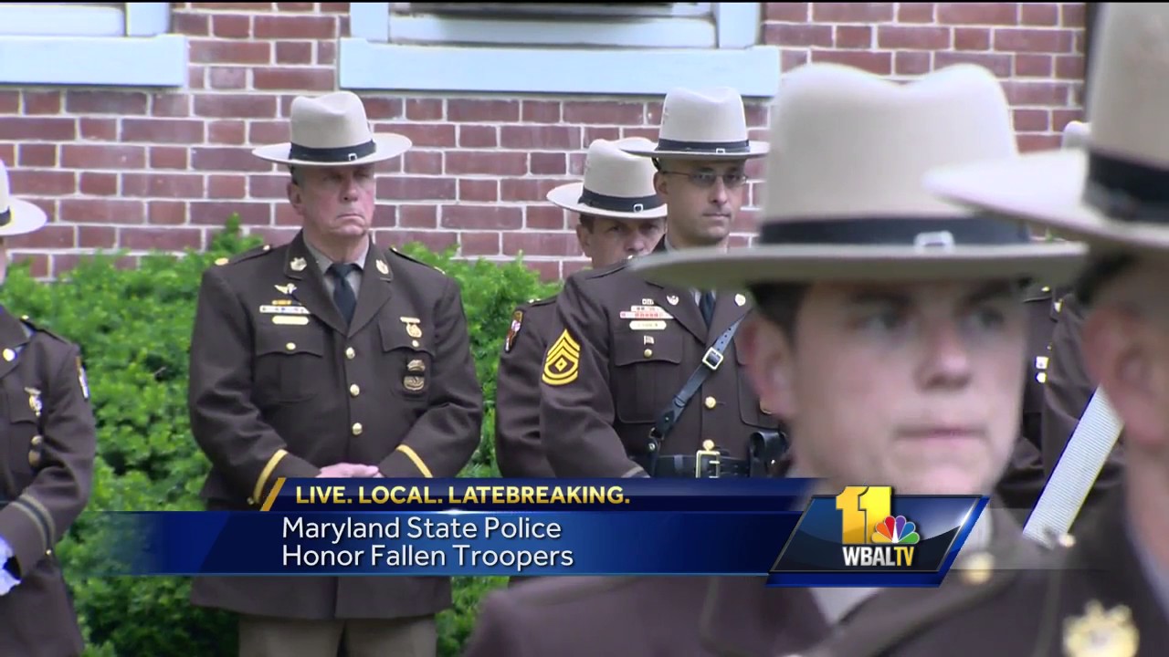 Video: State honors fallen troopers at ceremony