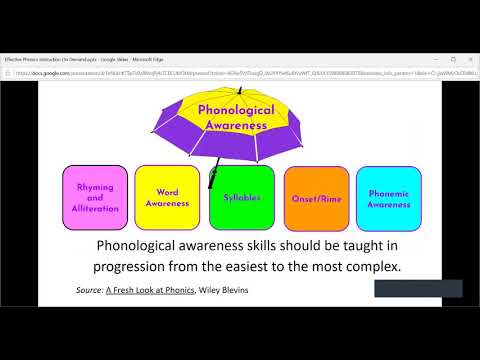 Effective Phonics Instruction PLO On Demand
