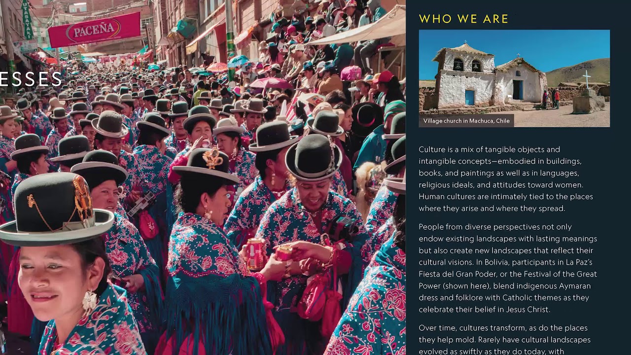 National Geographic Human Geography a Spatial Perspective AP® Edition Overview