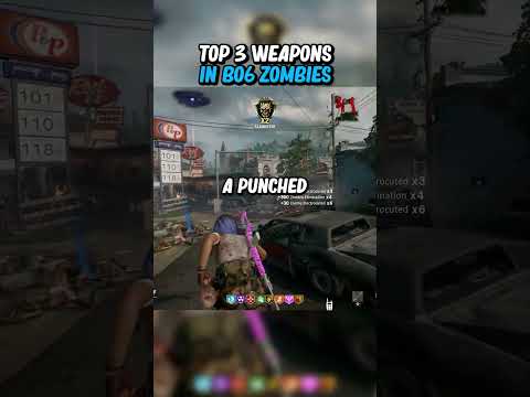 Top 3 Weapons To Use In BO6 Zombies