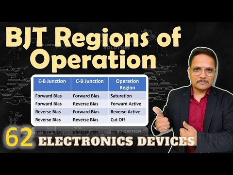 BJT Operation Regions; BJT Biasing Video Lecture - Crash Course for GATE ECE (English ...