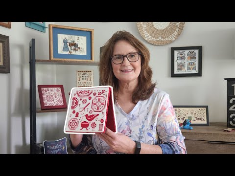 You Can Make This! Cross Stitch Flat Fold Stand Ups - on FlossTube