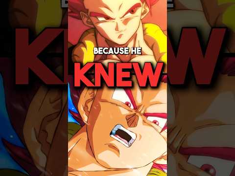 Why GOGETA Didn’t Go Super Saiyan God Against Broly!? #shorts