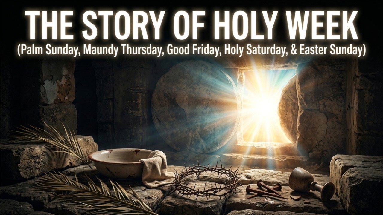Holy Week Deep Dive | Unwind With This Complete Story | Rain Background