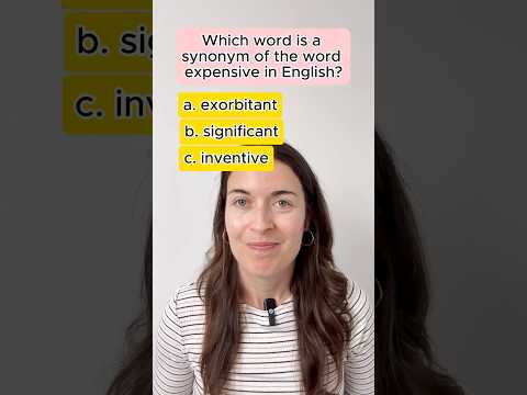 Which word is a synonym of โexpensiveโ?