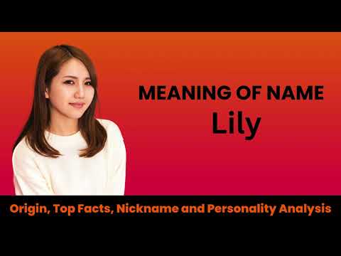 Lily Name Facts, Meaning, Personality, Nickname, Origin, Popularity, Similar Names and Poetry