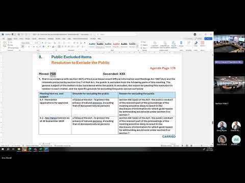 2024-11-20 - Finance and Services Committee - Recording #2 - 20 November 2024