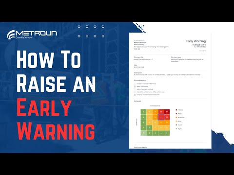 How to Raise an Early Warning Under an NEC4 Contract