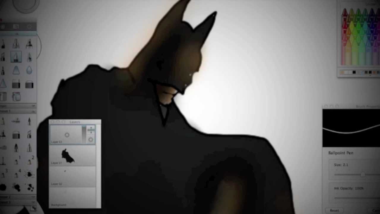 Batman Begins Wide Poster (Quick Draw)