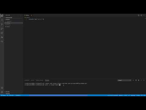 Git tutorial 6: Adding a remote repository