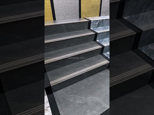 Staircase Steps And Riser - Staircase Step Tiles for Home Trader ...