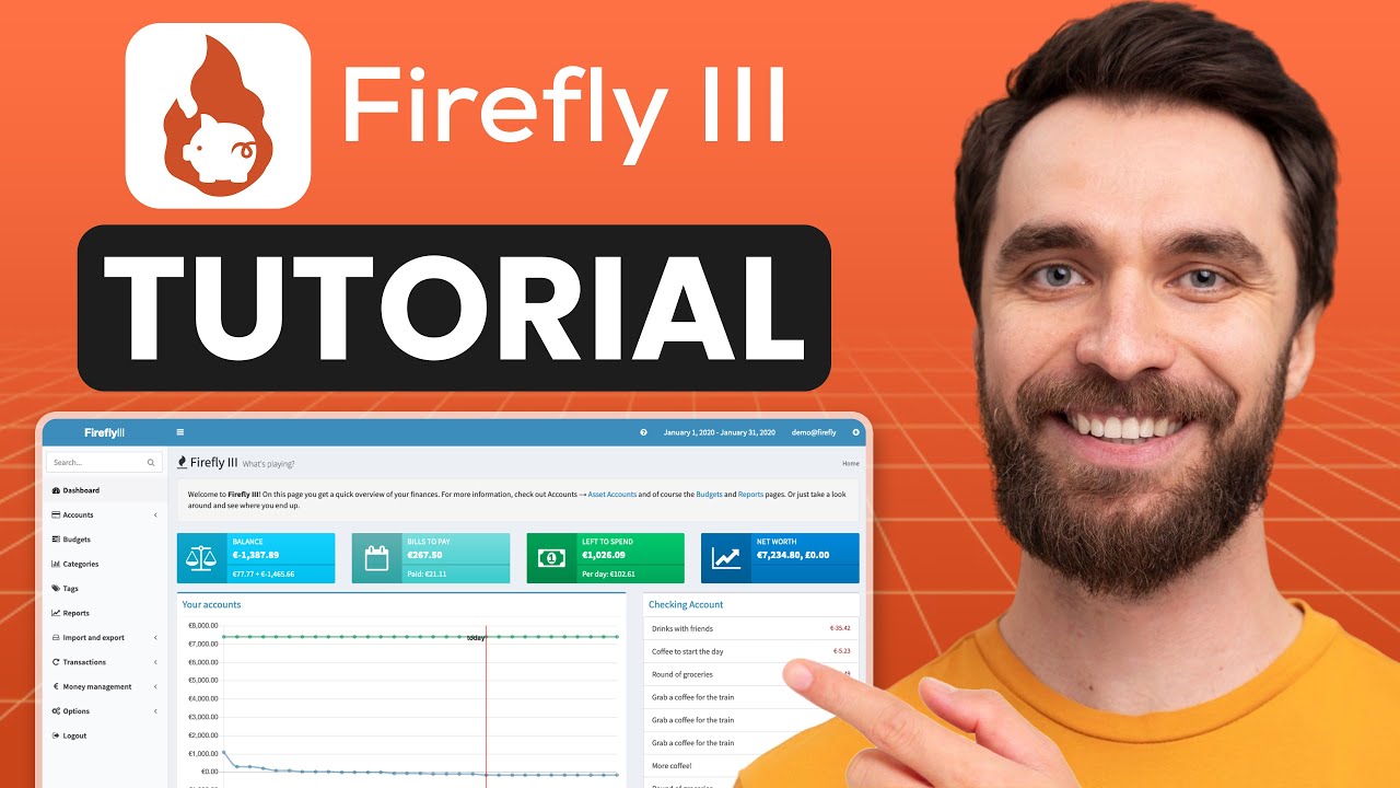 Firefly III Tutorial (2025) | How to Use Firefly III for Personal Finance & Budget Tracking