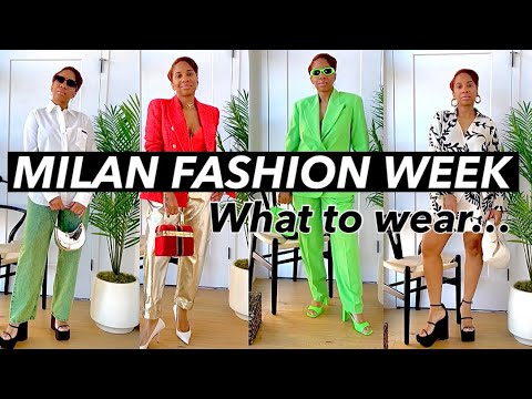 MILAN FASHION WEEK || What to wear