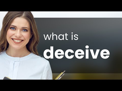 Deceive | DECEIVE meaning