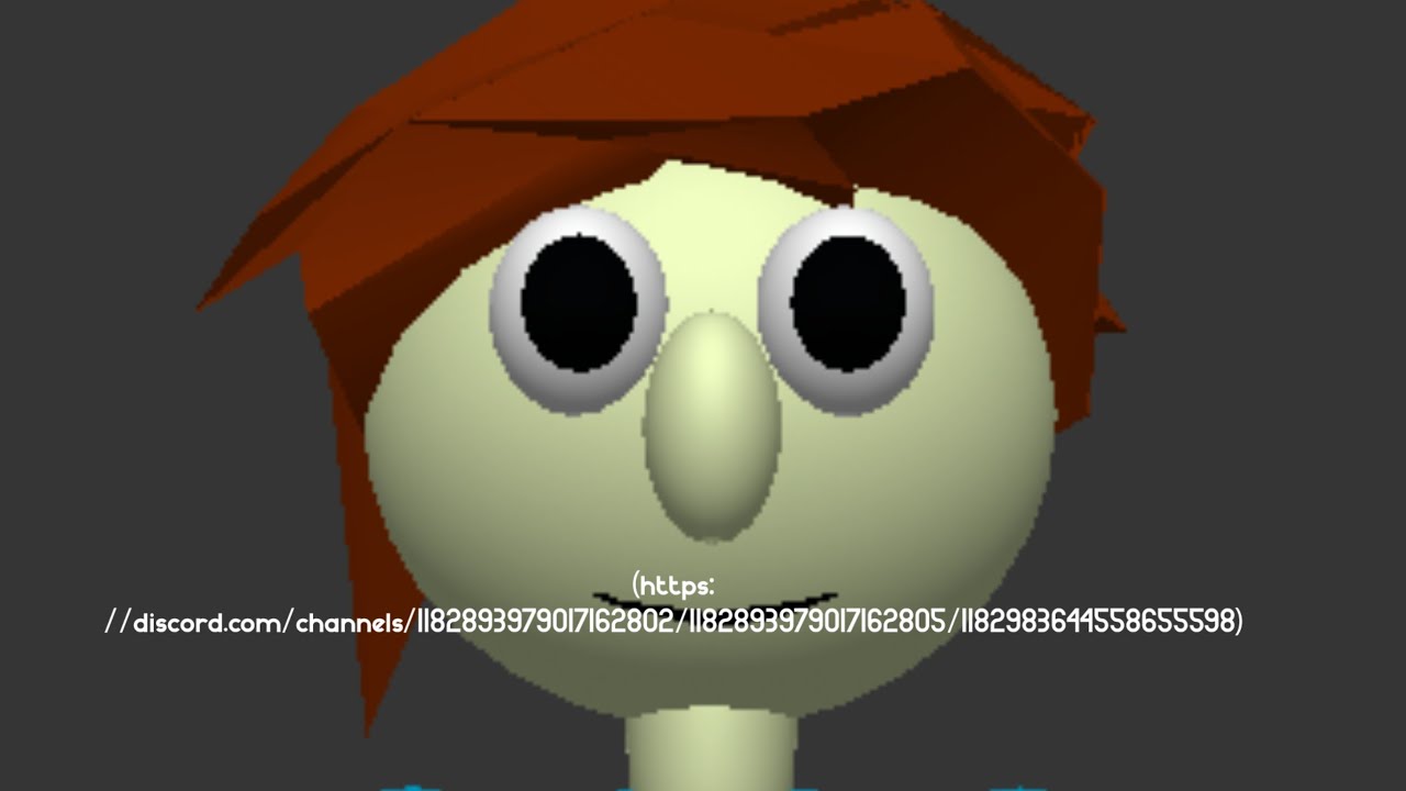 Baldi Student Model Prisma3D Rigged