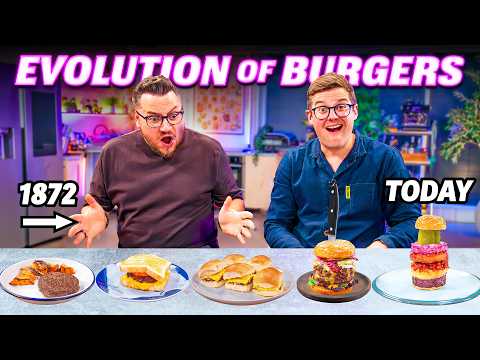 Reviewing 150 Years Of The Burger | Sorted Food