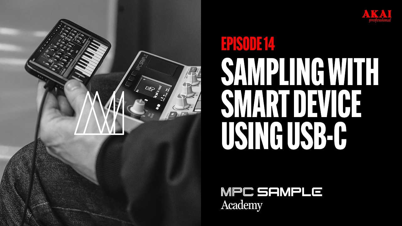 Getting Started with MPC Sample | Sampling with Smart Device using USB-C