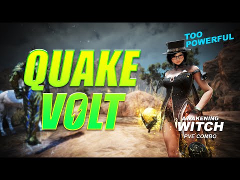 [Classes] BDO Witch Awakening | QUAKE VOLT | PVE Combo
