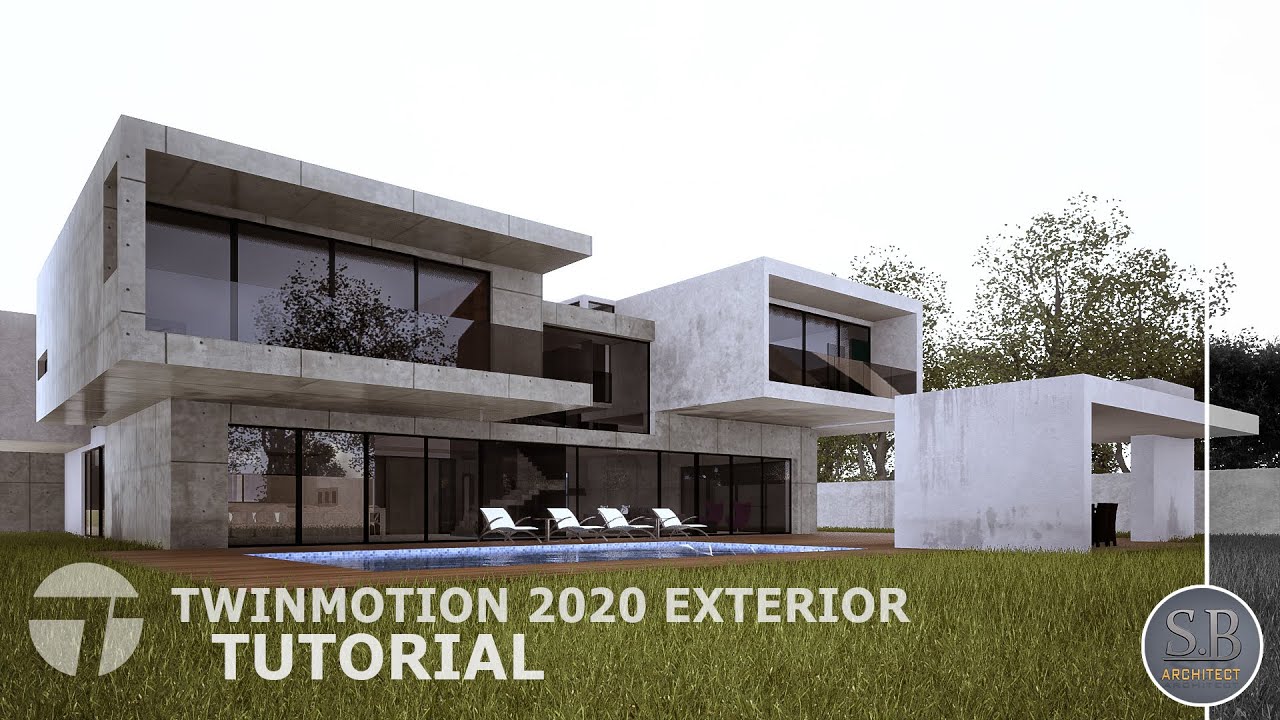 TWINMOTION 2020 - Exterior Render Tutorial