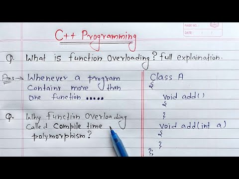 Learn Function Overloading in C | Learn Coding - Mind Luster