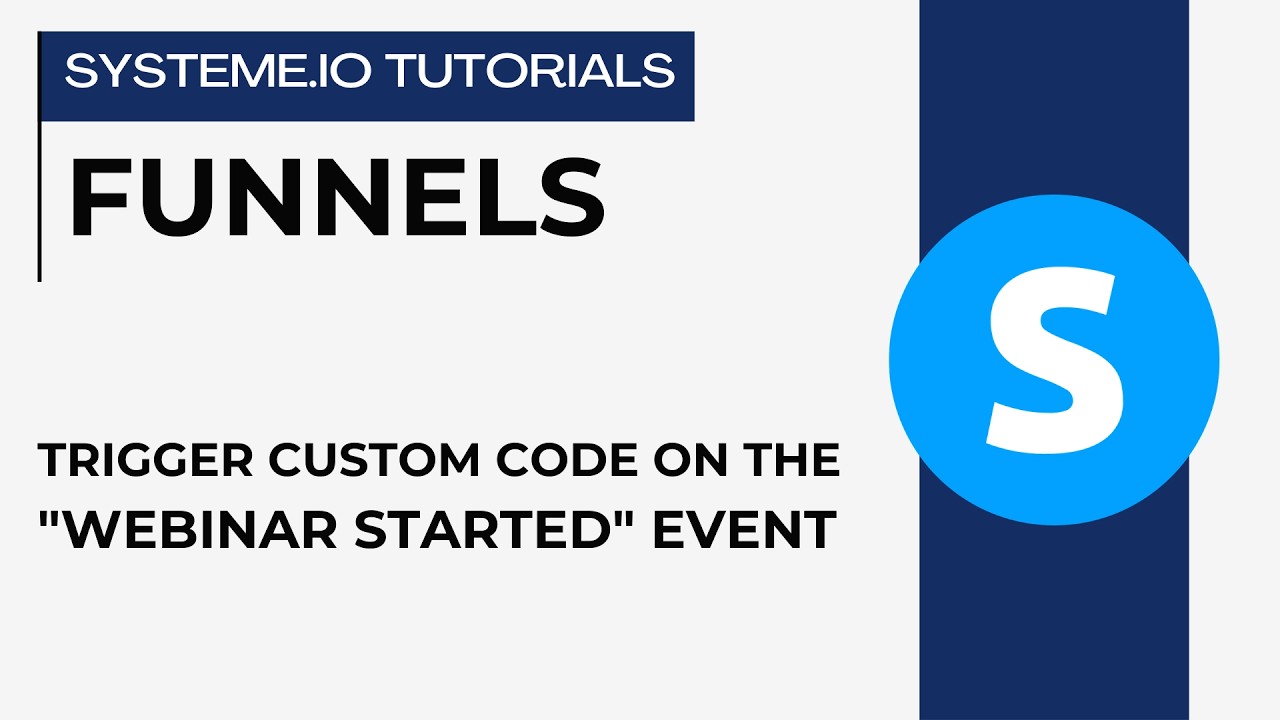 How to trigger custom code on the 