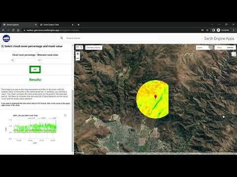 GreenExplorer: free web app to download NDVI, EVI and SAVI time series data from Landsat