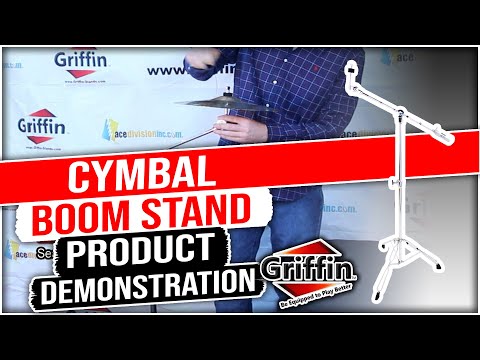Cymbal Boom Stand Pack - Griffin Straight Drum Hardware | Reverb