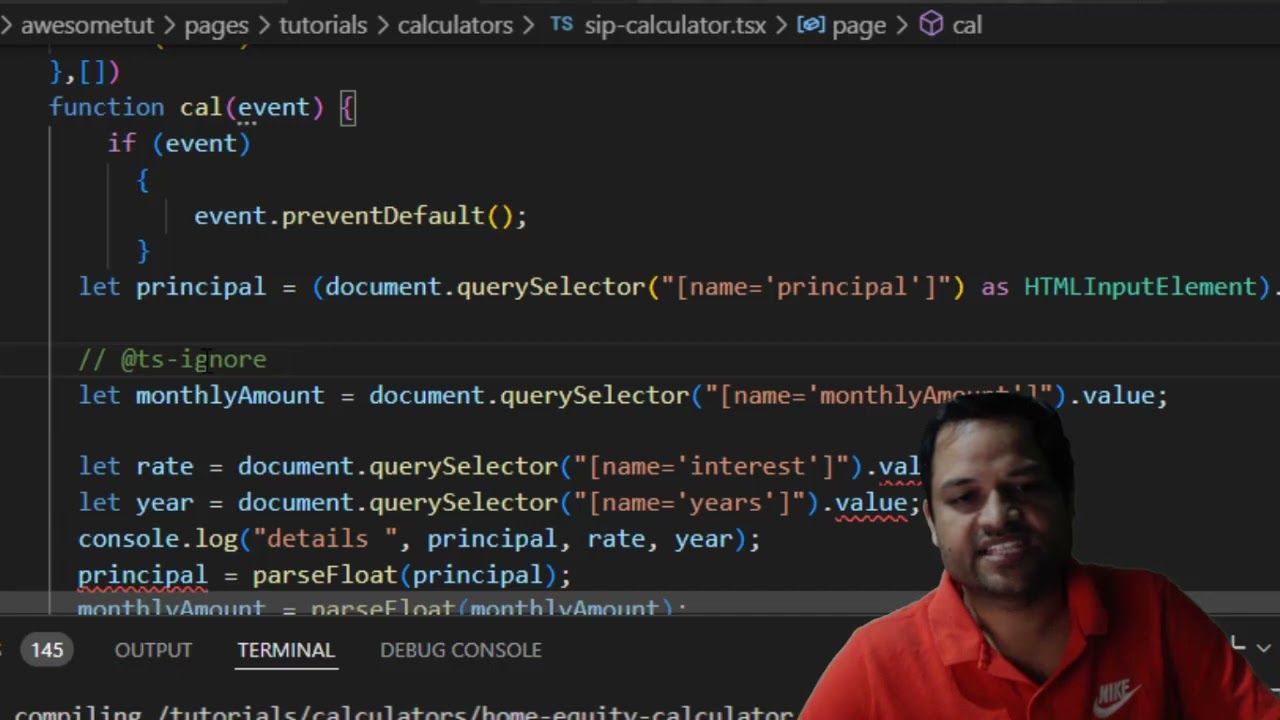 Ignore type checks  | Ignore typescript compiler errors in React or NextJS application