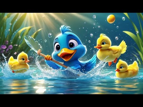 Sail the River Row Row Fun | Joyful Rowing Song for Kids | Fun River Adventure Rhyme