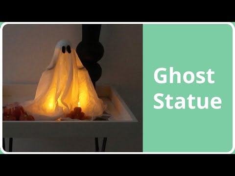 How To Make a Halloween Ghost Statue In 7 Steps | homify