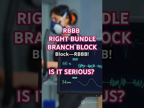 Case Study :Rajat’s ECG Shock—Is RBBB a Hidden Heart Danger? #ecg #hearthealth #heartblock