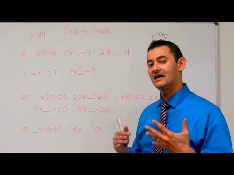 4th Grade Math: Factoring to 100 and Learning About Prime and Composite Numbers