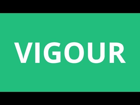 How To Pronounce Vigour - Pronunciation Academy