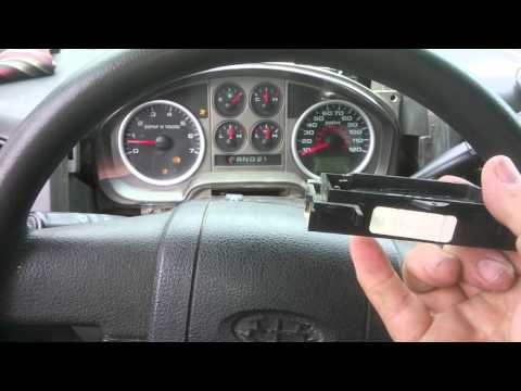 04 f150 cluster swap