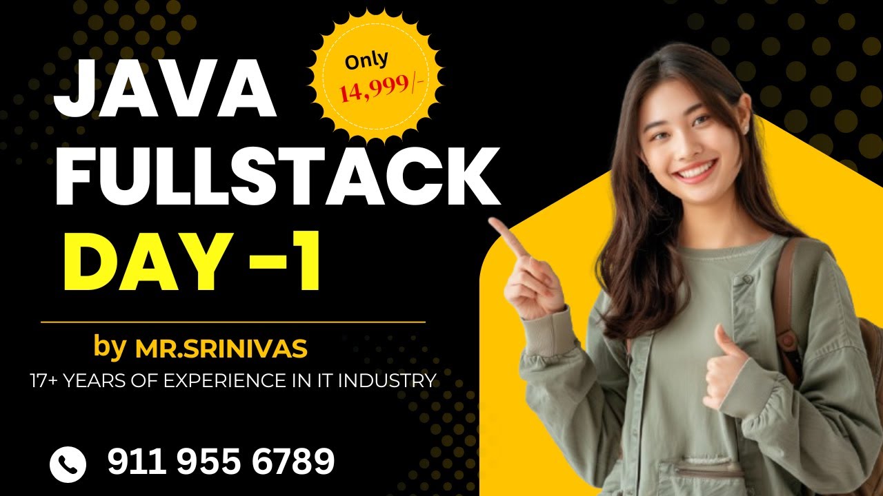 Java Full Stack Tutorial | Java Full Stack Developer Roadmap | By Srinivas | Ameerpet Technologies
