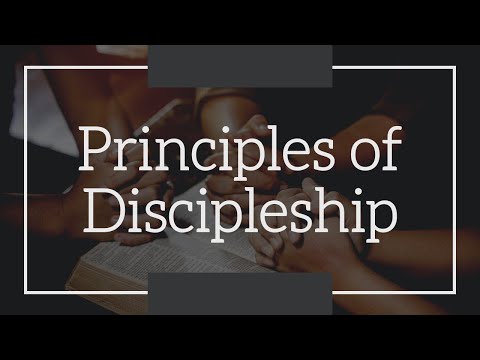 Principles of Discipleship | Something Different