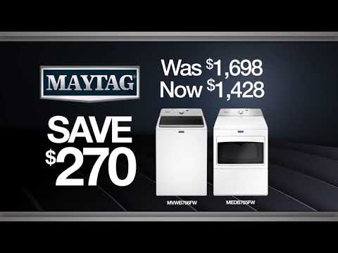 Black Friday Discounts on Maytag Appliances at Video Tech Direct Maytag