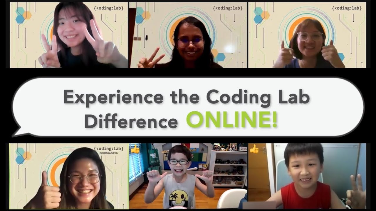 Experience the Coding Lab Difference ONLINE!