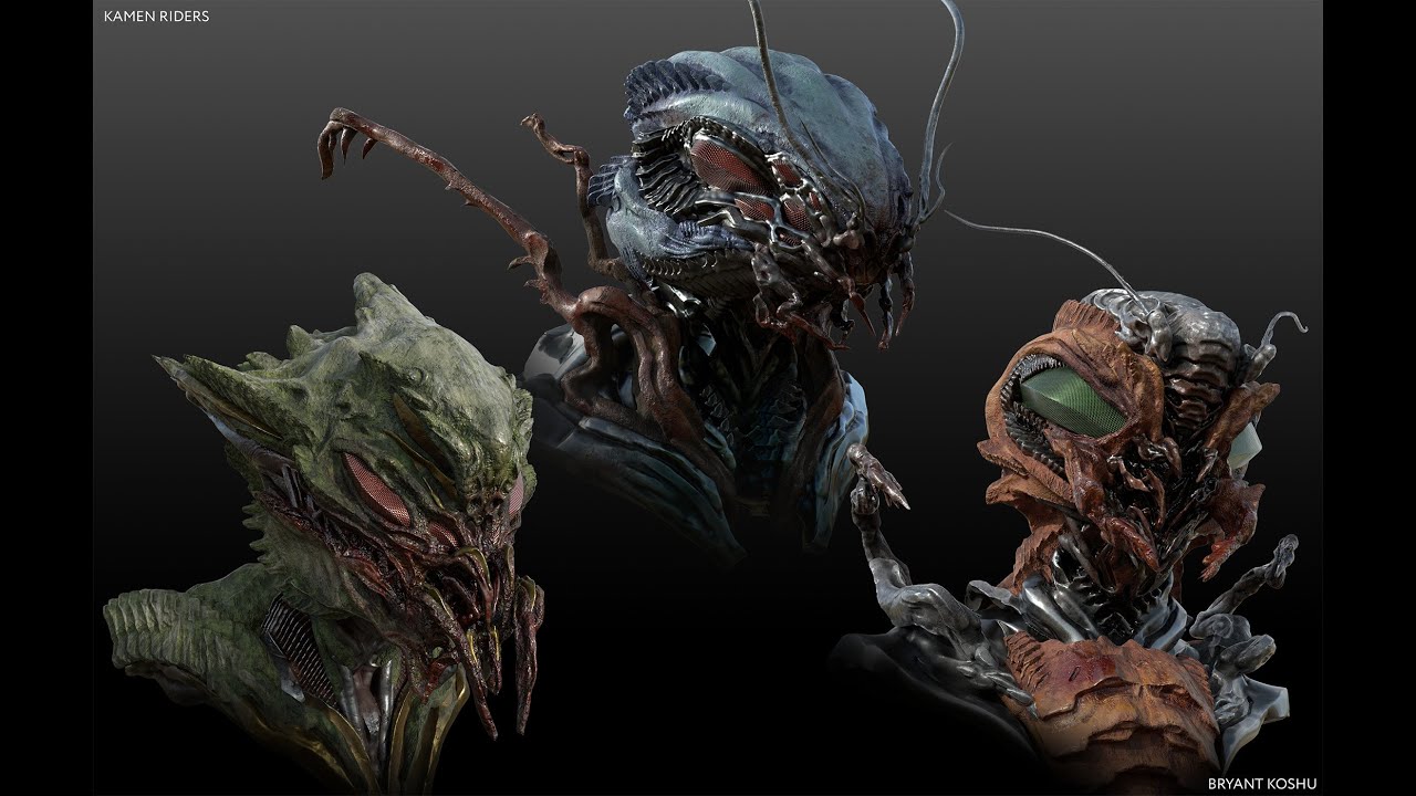Creature concept from Medium to Substance by Bryant Koshu!🔥