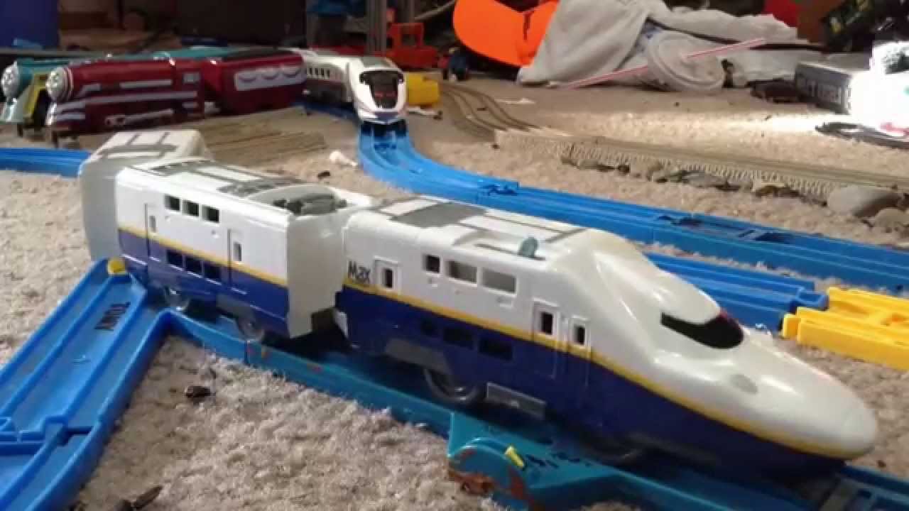 Plarail S-10 E4 Max Shinkansen Unboxing Review and First Run