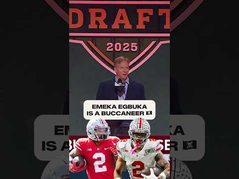 THE BUCS’ OFFENSE JUST GOT SCARIER ‼️#nfl #nfldraft #buccaneers #ohiostate #football #team #shorts