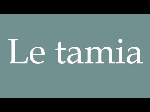 How to Pronounce ''Le tamia'' (The chipmunk) Correctly in French