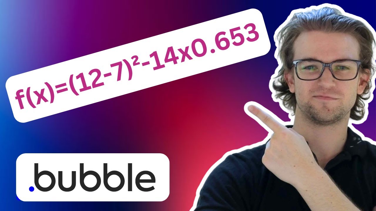 3 Ways To Run Complex Math Calculations In Bubble | Bubble.io Tutorial