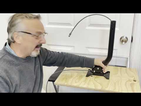 Adjustable Gen 3 Mount for Starlink – Heavy-Duty Metal Pipe Adapter & Wall/Roof Mount Compatible